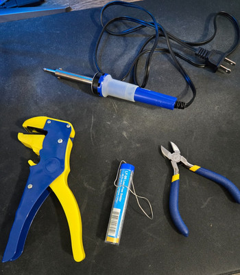 Soldering kit, Soldering Iron +Solder + Wire Cutters | eBay