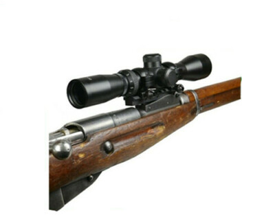 Mosin Nagant M44 M91/30 M38 Top Scope Mount W 2-7x32 Long Eye Relief ...