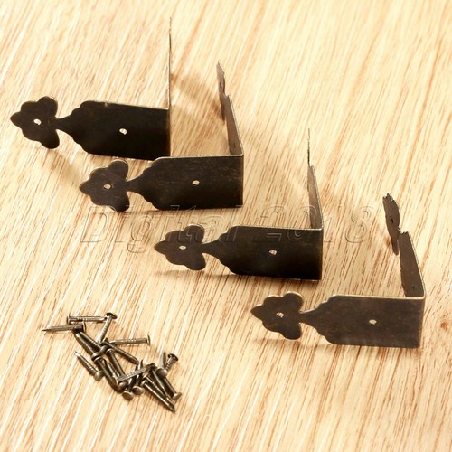 Durable Edge Covers Bracket 4/12/20Pcs Jewelry Box Case Chest Corner ...