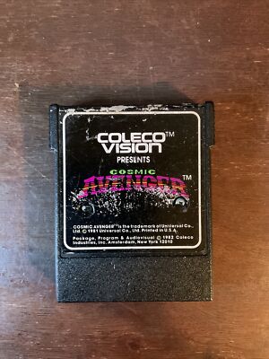 COSMIC AVENGER - Colecovision - Game Cartridge - Tested | eBay