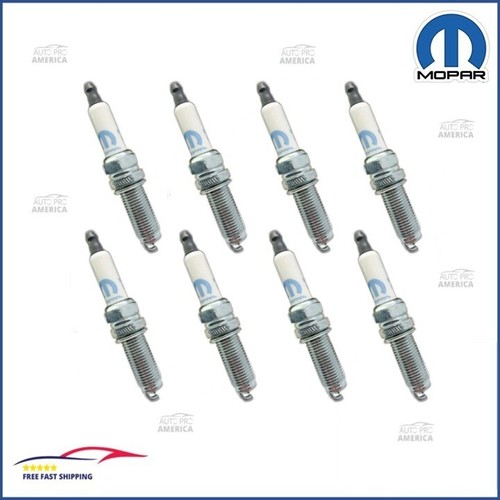 (8)OEM MOPAR 2011-2022 Jeep Iridium Spark Plugs 3.6L ENGINE PENTASTAR ...