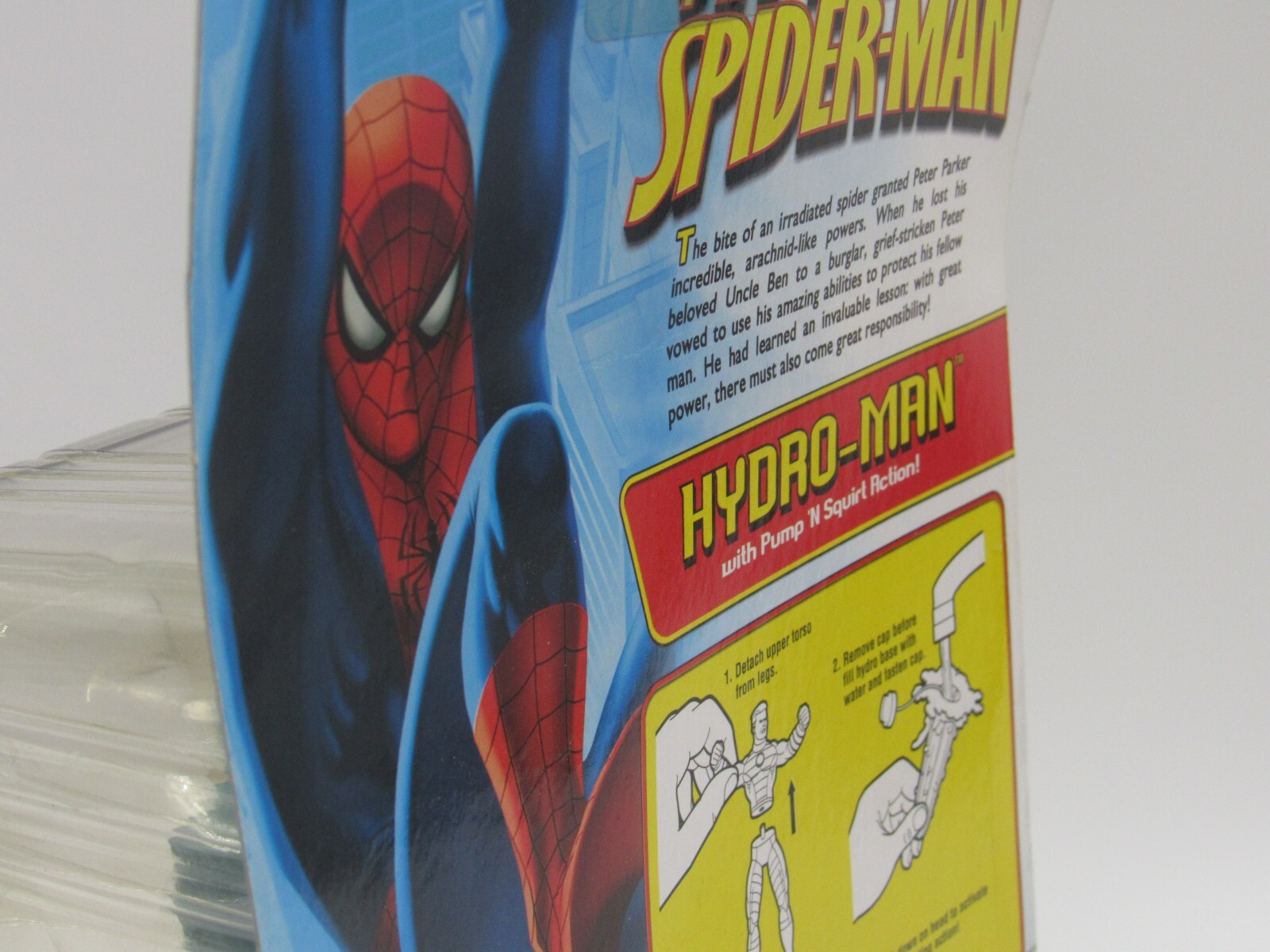 Marvel The Amazing Spider-Man Hydro-Man Action Figure Toy Biz 2006 ...