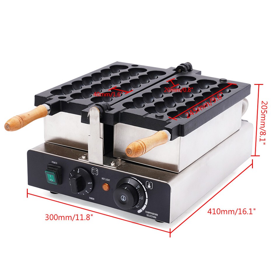 Electric Non-Stick Bubble Skewer Waffle Ball Maker Waffle Ball Maker ...