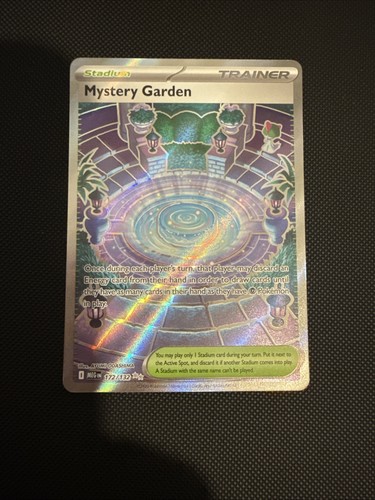 Mystery Garden 172/132 Full Art Pokemon TCG Mega Evolution | eBay