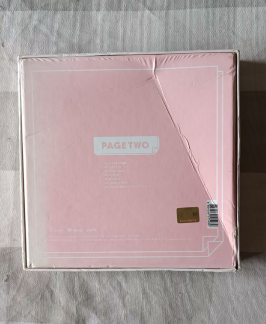 TWICE Autograph Signature PAGE TWO Album Fidelity Collection TWICE ...