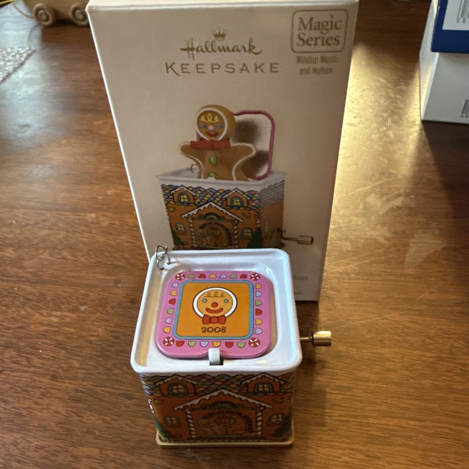 Hallmark Keepsake Ornament “Pop Goes The Gingerbread Man” Works | eBay