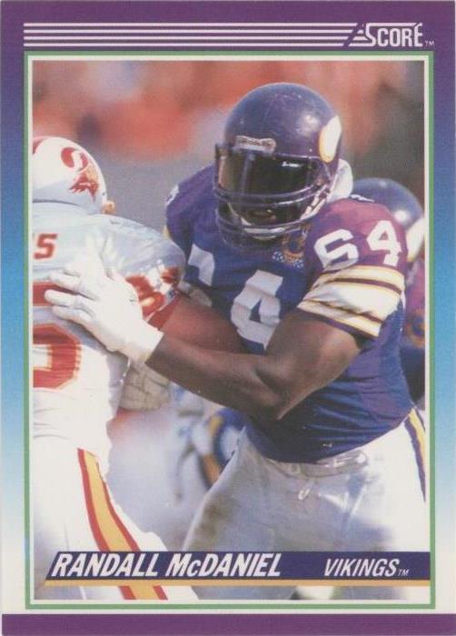 Las mejores ofertas en 1990 Score Randall McDaniel #164 | eBay