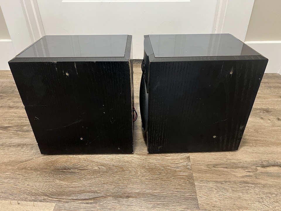 Boston Acoustics VR-M50 Black Bookshelf Speakers - Monitor - Home ...