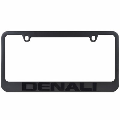 GMC DENALI Stealth Blackout License Plate Frame | eBay