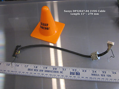 Sanyo DP32647-04 LVDS Cable Length 11" - 279 mm to T-Con Board T315XW02 ...