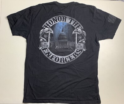 Honor The Enforcers US Capitol DC Police J6 Insurrection Unisex T-Shirt ...