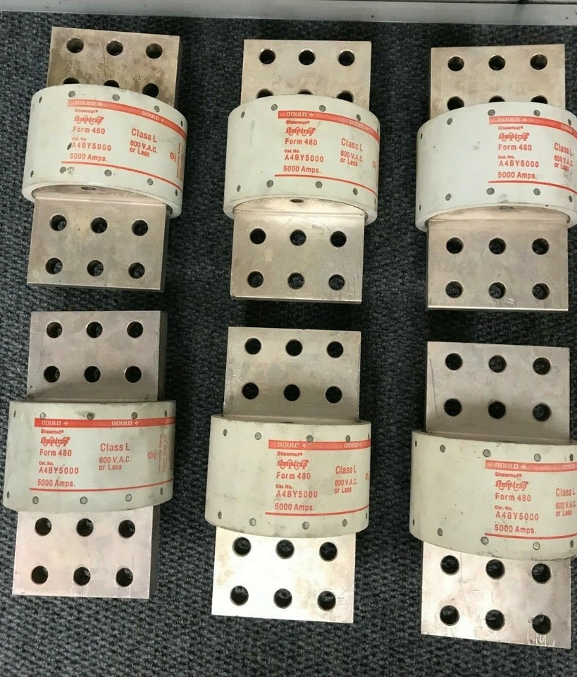 ABY5000 FUSE GOULD SHAWMUT 5000 AMP FORM 480 600 VAC OR LESS SHIPS 24/7 ...