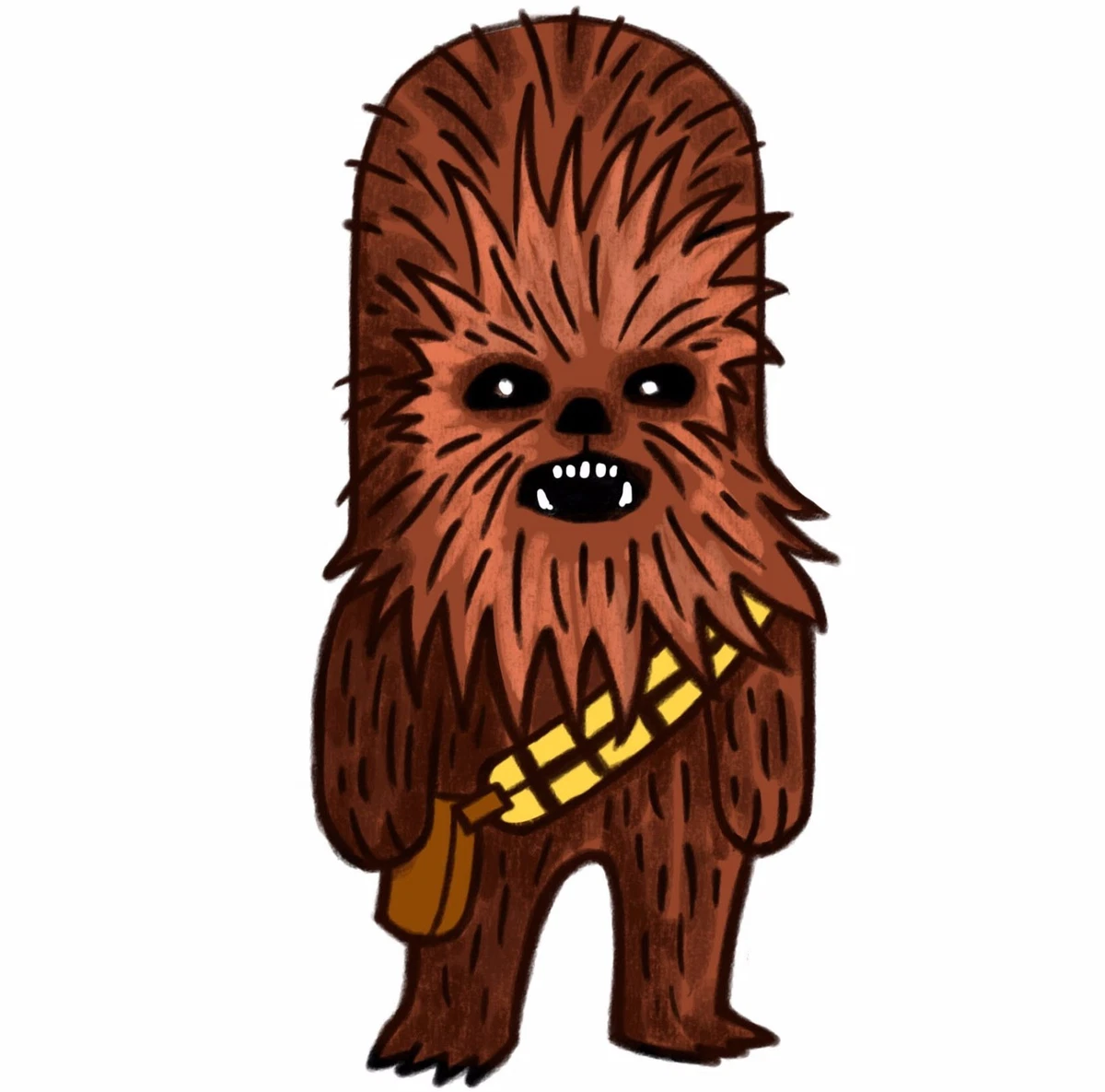 Chewbacca Cartoon Cute