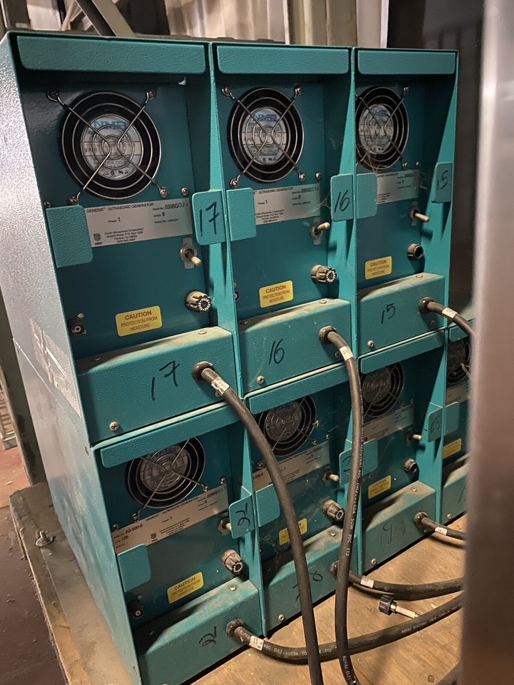 2003 CREST ULTRASONIC CLEANER 48" x 12" x 36"h Tank - Tru-Sweep Genesis ...