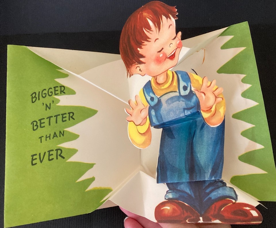 Vintage Fun Parade Complete Set 16 Greeting Cards w/Box Humor 3D ...