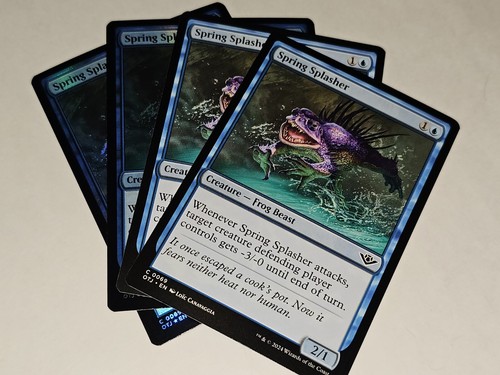 4 of Spring Splasher 0069, OTJ MTG TCG | eBay
