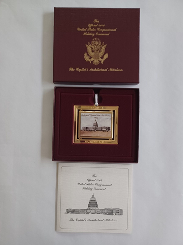 The Official 2004 United States Congressional Holiday Ornament in Box ...
