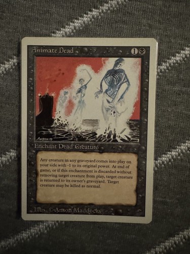MTG Animate Dead Revised Edition Regular Uncommon | eBay