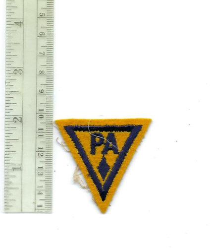 *RARE* New Jersey State Police NJSP small "PA" FELT patch - NEW! | eBay