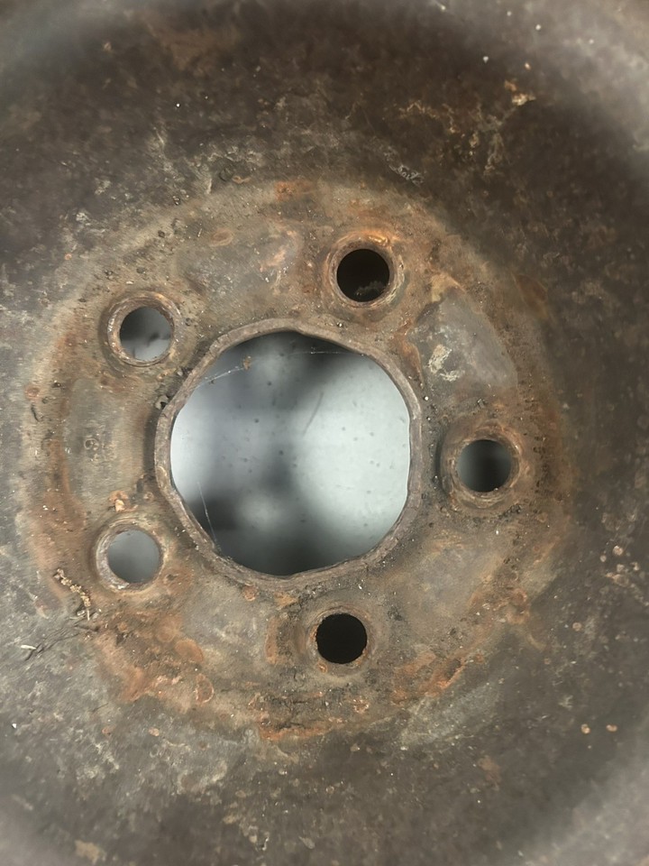 Ford Mopar AMC 15x6 Factory Steel Steel Wheels Rims Pair SB Code Stock ...