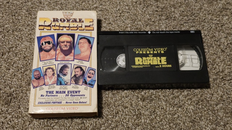 wwf ROYAL RUMBLE 1989 vhs COLISEUM VIDEO wrestling 86635012939| eBay