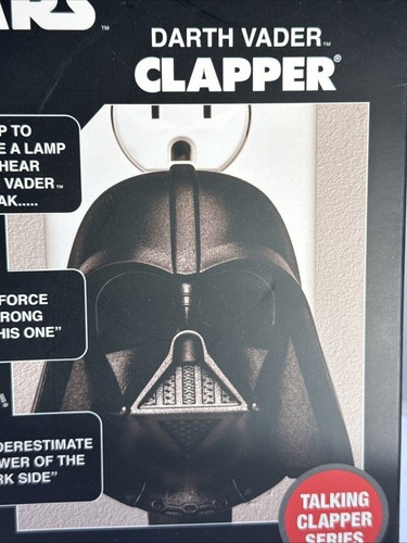 Star Wars Talking Darth Vader Clapper Wireless Sound Activated On/Off ...