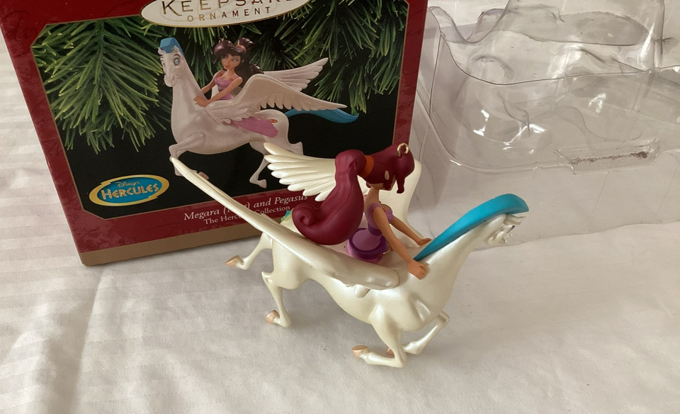 Disney “Hercules” Megara & Pegasus Hallmark Tree Ornament | eBay