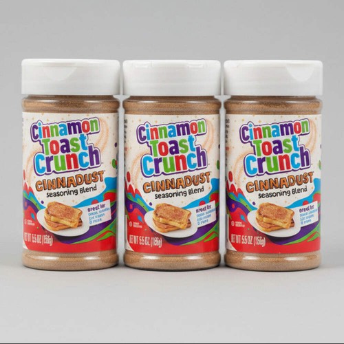 3 JARS Cinnamon Toast Crunch Cinnadust Blend 5.5 ounce bottle | eBay