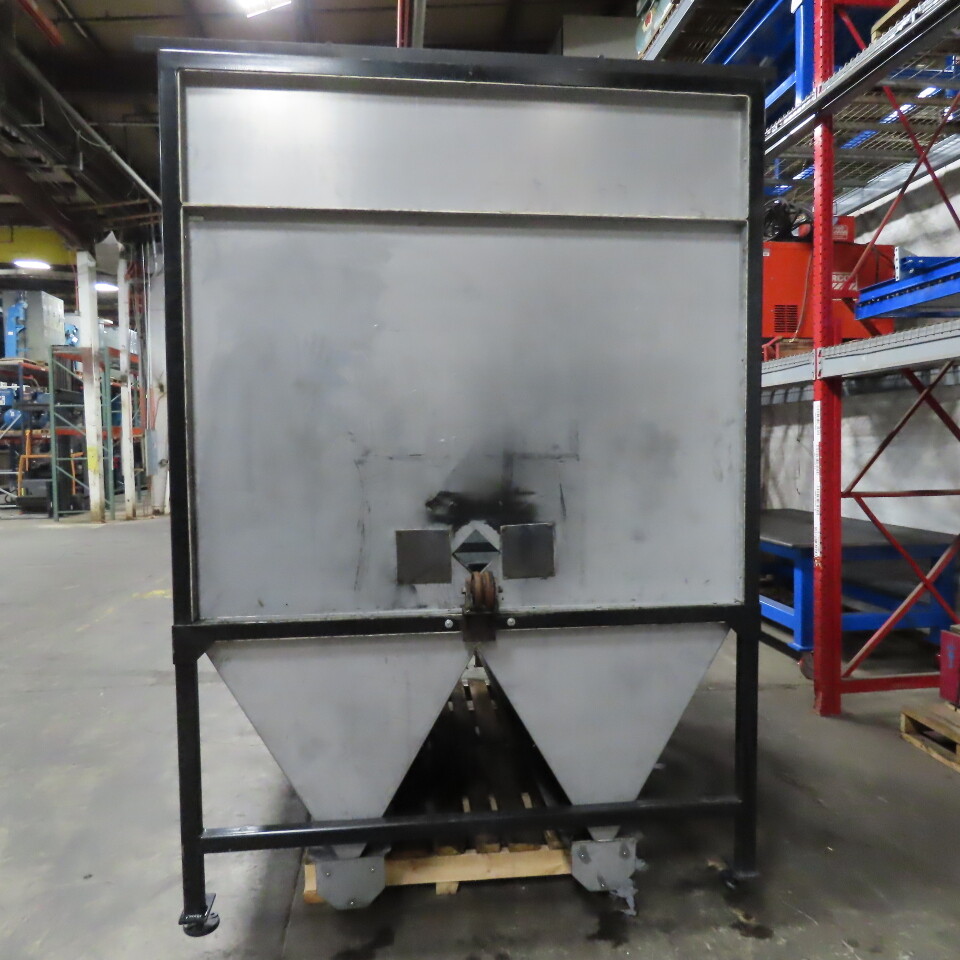 98" x 66" Powder Coat Spray Paint Booth Hot Air Updraft Downdraft Dust Suction | eBay