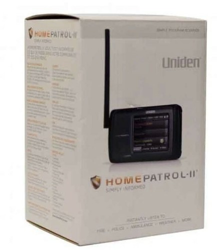 Uniden HomePatrol-2 Color Touchscreen Simple Program Digital Scanner ...