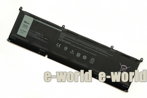 86Wh 69KF2 Battery For Alienware M15 M17 R3 XPS 15 9500 Series 8FCTC ...