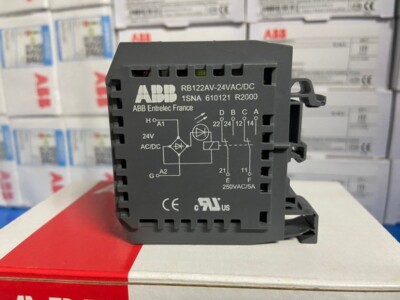 1 pcs ABB terminal type relay RB122AV-24VAC/DC 1SNA610121R2000 | eBay
