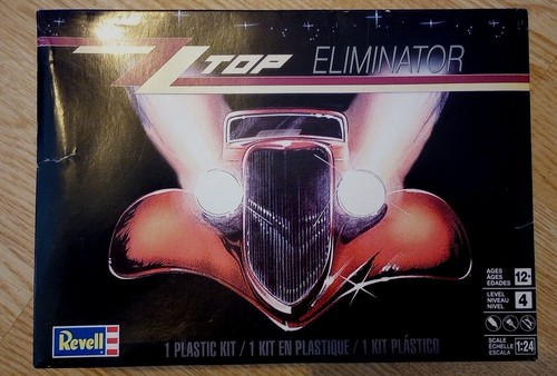 Opened:ZZ Top Eliminator Revell sealed Model 1933 Ford Coupe Hot Rod | eBay