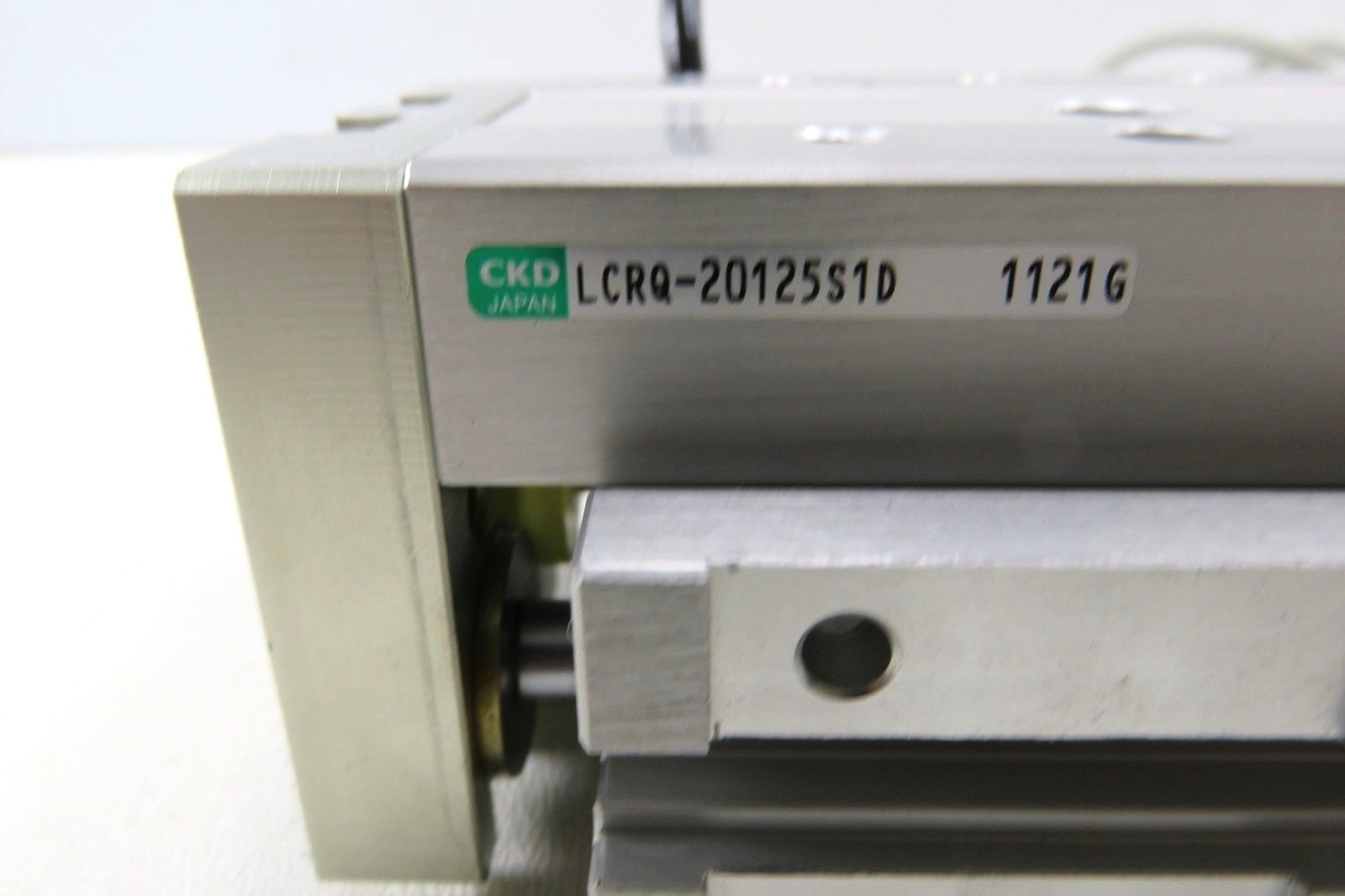 CKD LCRQ-20125S1D Linear Slide Cylinder LCR-Q-20-125 w/ CKD TOH Sensor ...