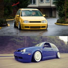 Fits 99-06 Volkswagen VW Golf MK4 MKIV OE 20TH Style Front Bumper Lip ...