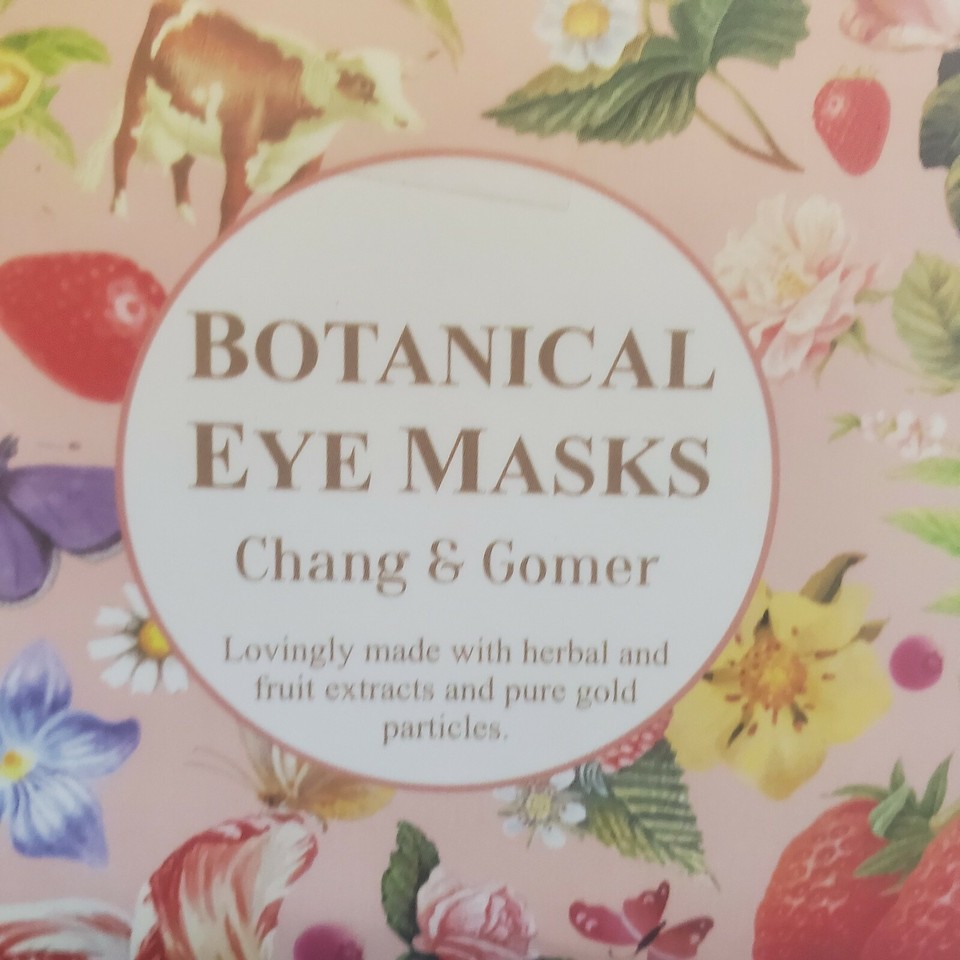 Botanical 24K Gold Eye Masks Anti-Aging Reduces Circles Puffiness ...