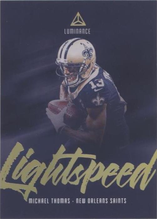 2019 Panini Luminance - Lightspeed Michael Thomas #LS14 for sale online ...