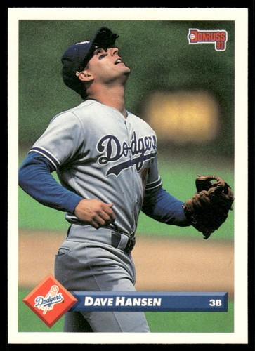 1993 Donruss #244 Dave Hansen | eBay