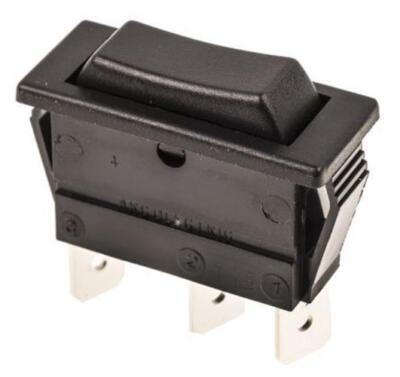 Arcolectric Single Pole Double Throw (SPDT) On-Off-On Rocker Switch ...