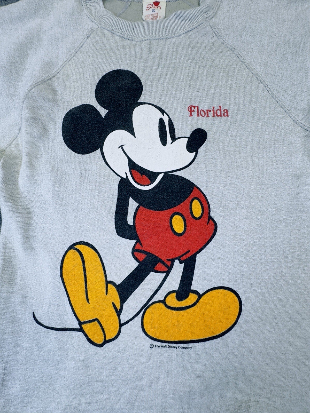 Vintage Walt Disney Small Mickey Mouse Florida Gray S… - Gem