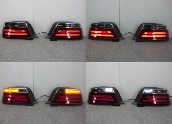 JDM Toyota Chaser JZX100 KOUKI Full LED Tail Light Sequential Blinker ...
