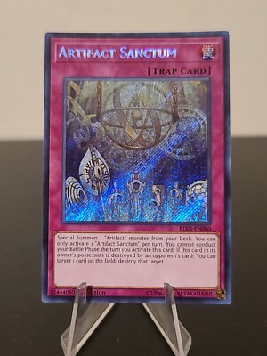 Artifact Sanctum - BLLR-EN080 - Secret Rare 1st Edition NM | eBay