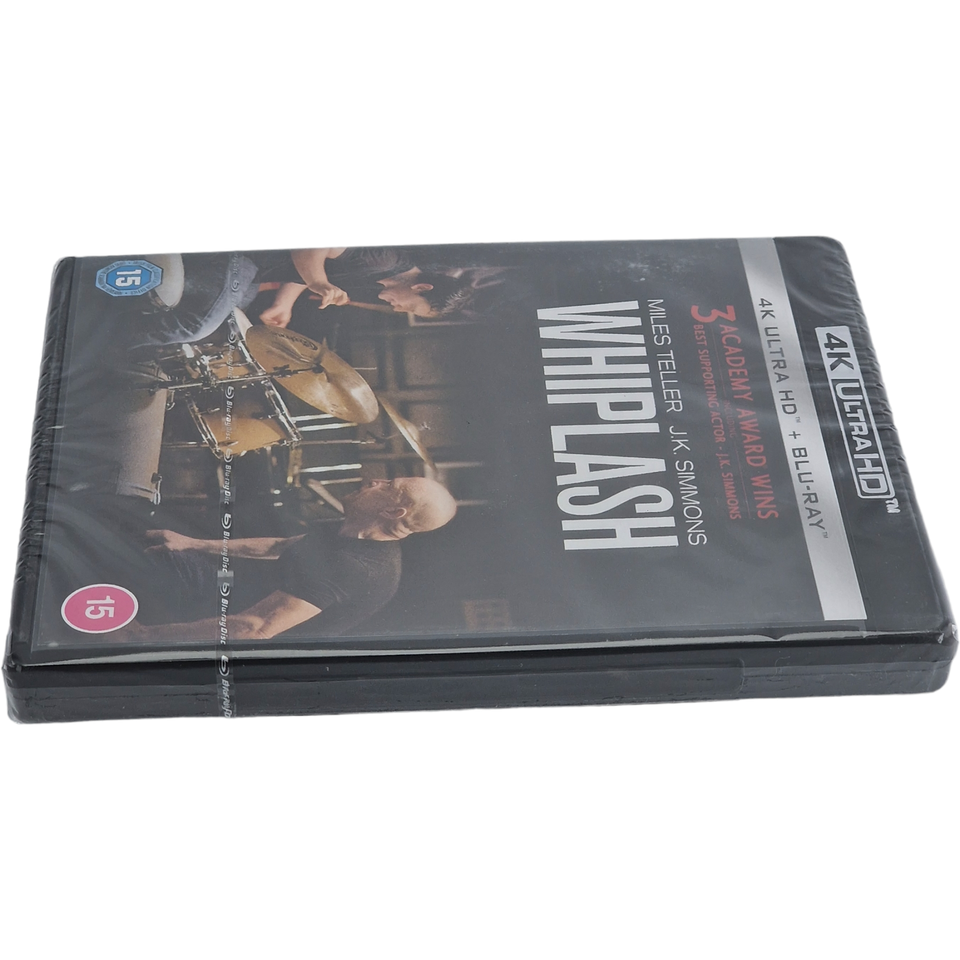 Whiplash 4K Ultra HD + Blu-ray 2014 Miles Teller, J.K. Simmons Zone ...