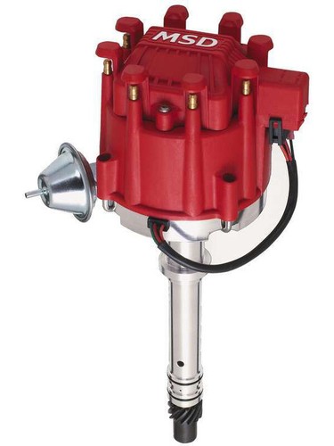 MSD Distributor Pro-HEI Pickup Adjustable Rev-Limit Chevy Big/SB (MSD ...