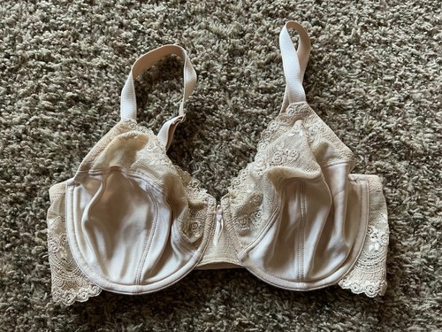 Wacoal Bra 34DD Bra Unlined Unpadded Beige VGUC | eBay