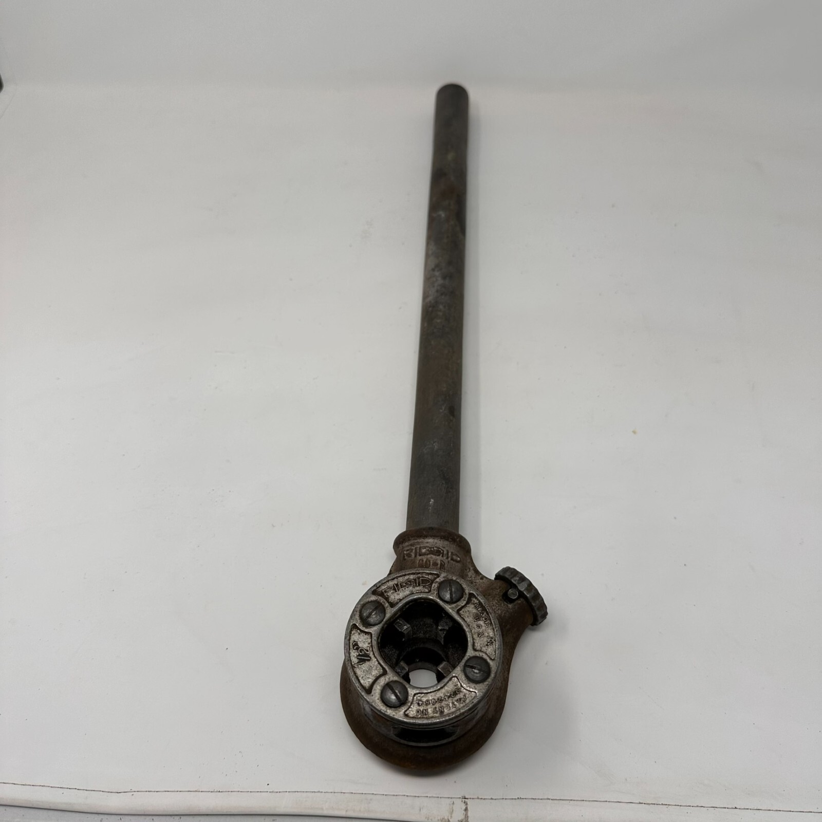 RIDGID 00-R Manual Ratchet Pipe Threader With 1/2" Die Preowned ...