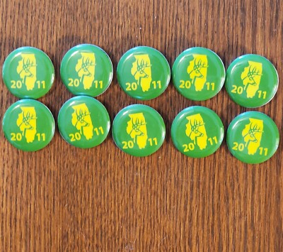 LOT OF (10) 2011 STATE OF ILLINOIS DEER HUNTING PINS NICE SHAPE | eBay