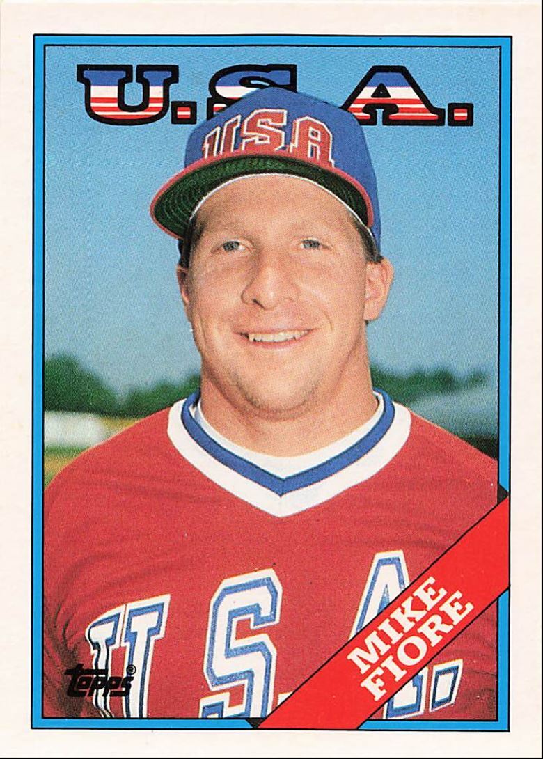 1988 Topps Traded Mike Fiore USA #38T | eBay