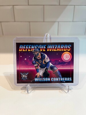 2021 Topps Big League Baseball Wilson Contreras Defensive Wizards #DW ...