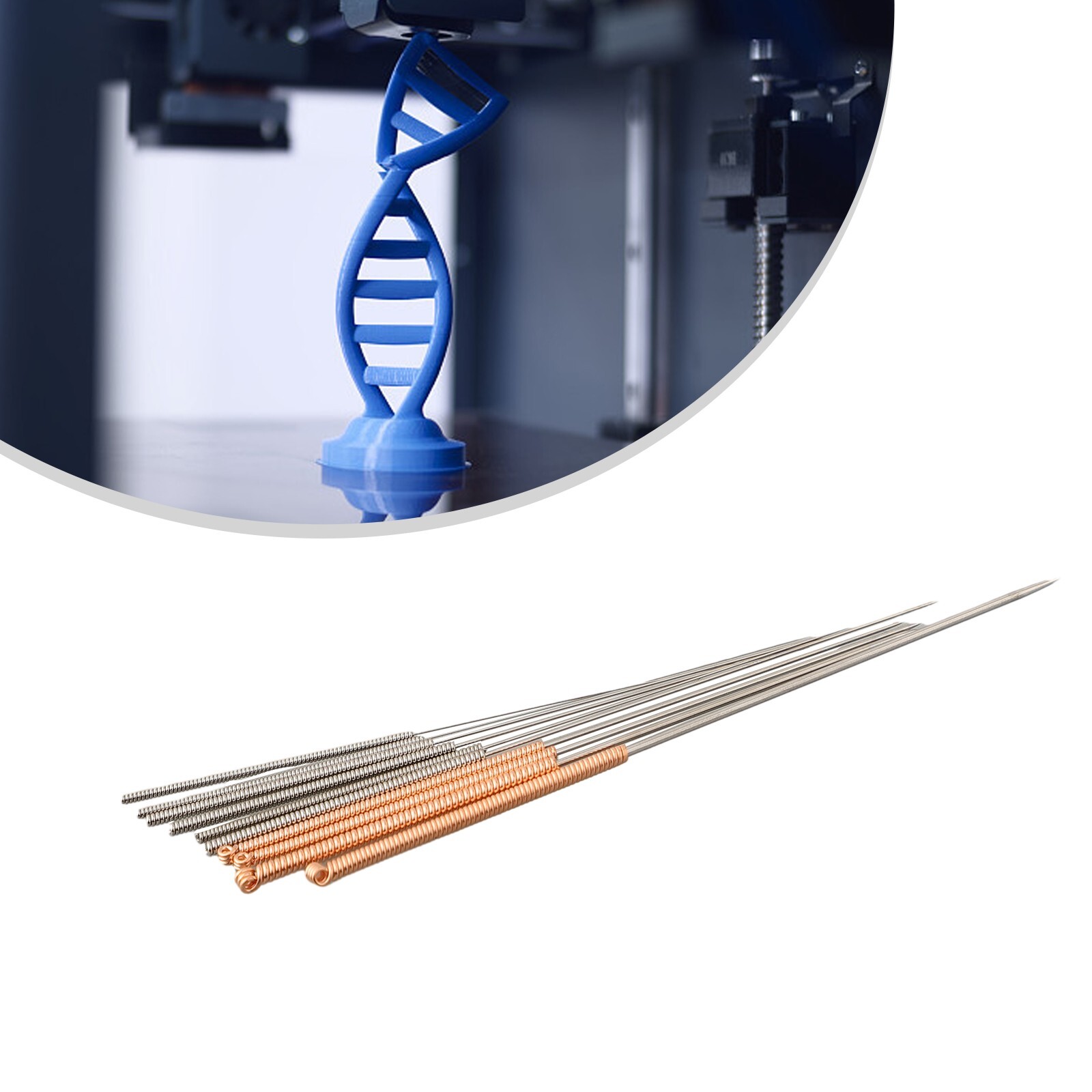 Stainless Steel Needles for Cleaning For 3D Printer Nozzles 0 15mm 1 ...